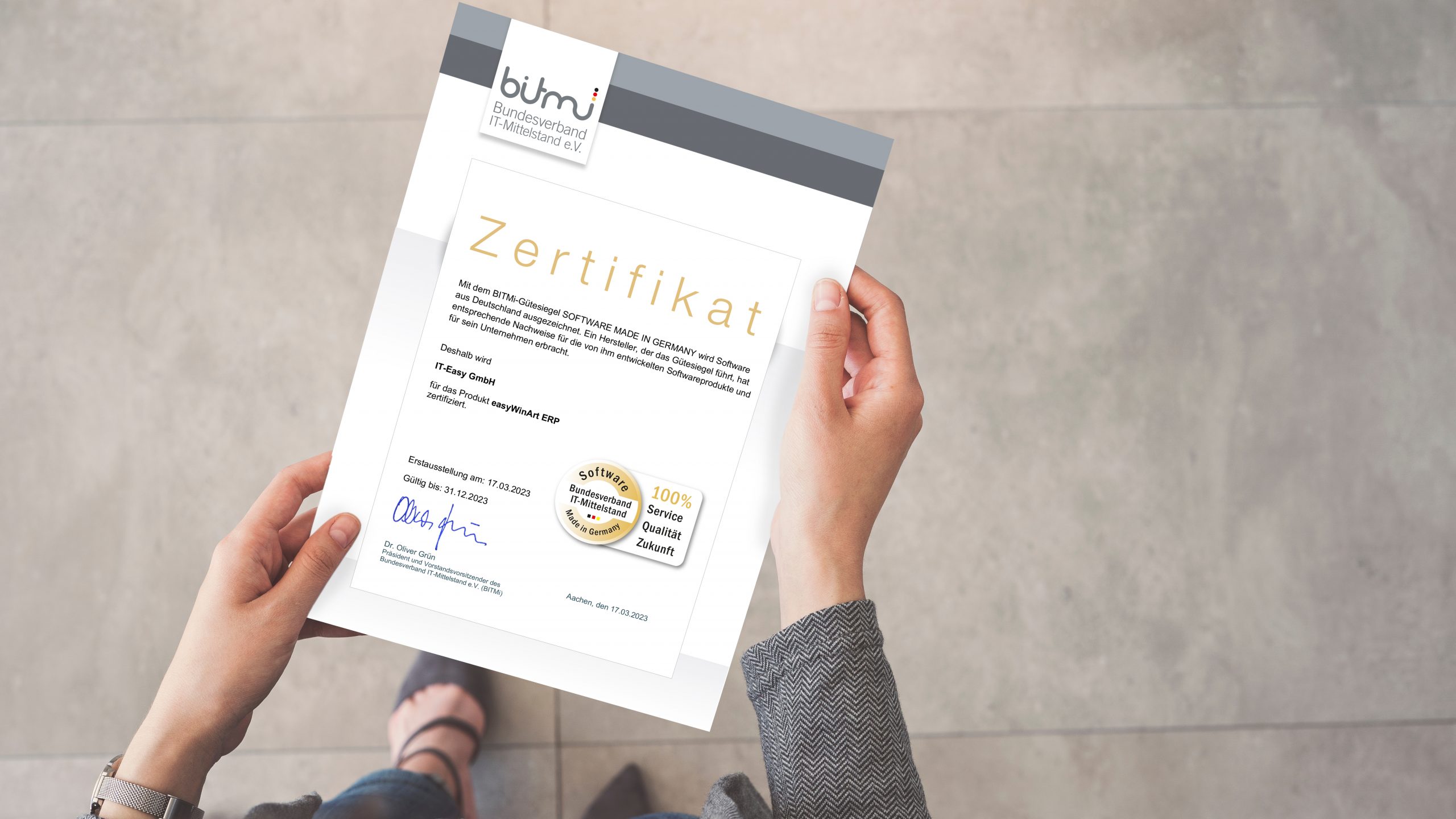 Software made in Germany – easyBlog ERP